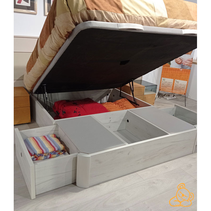 Canapé de Cajones de madera Pinto en OUTLET - Milcolchones.com®